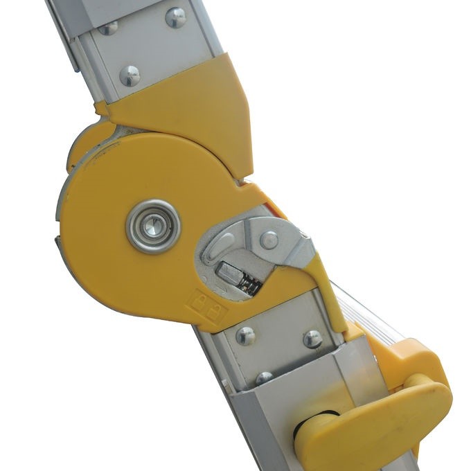 Lichtgewicht Vouwbare Sterke het Aluminium Telescopische Ladder van de ...